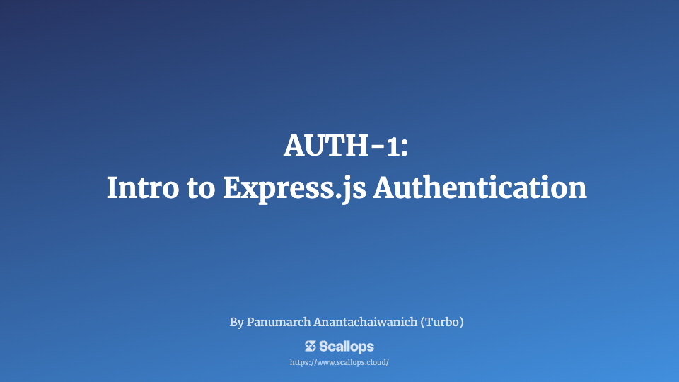 AUTH-2: Introduction - snappify.com